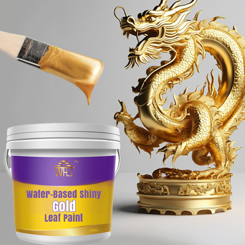 Water-Based Shiny Gold Leaf Paint – ahtopmall