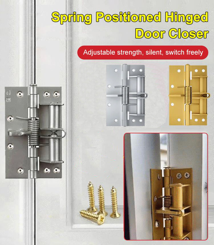 [Automatic closing] 4 inch spring hinge – ahtopmall